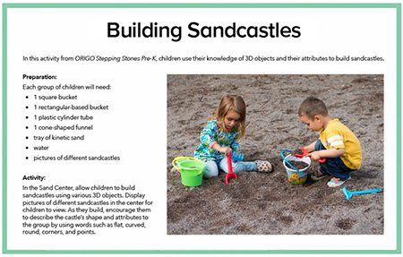Trust the Child's Play: Building Sandcastles - ORIGO Education