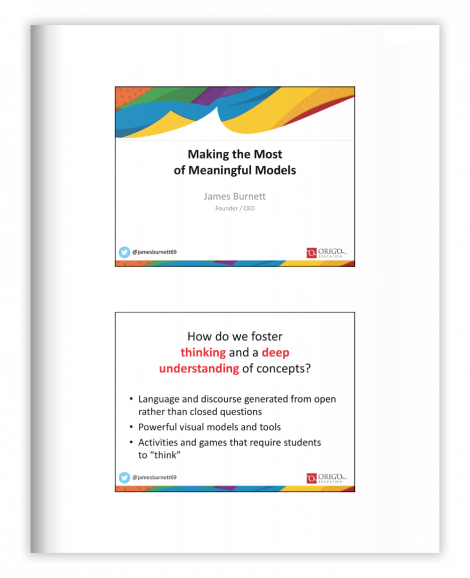 Making the Most of Meaningful Models - ORIGO Education